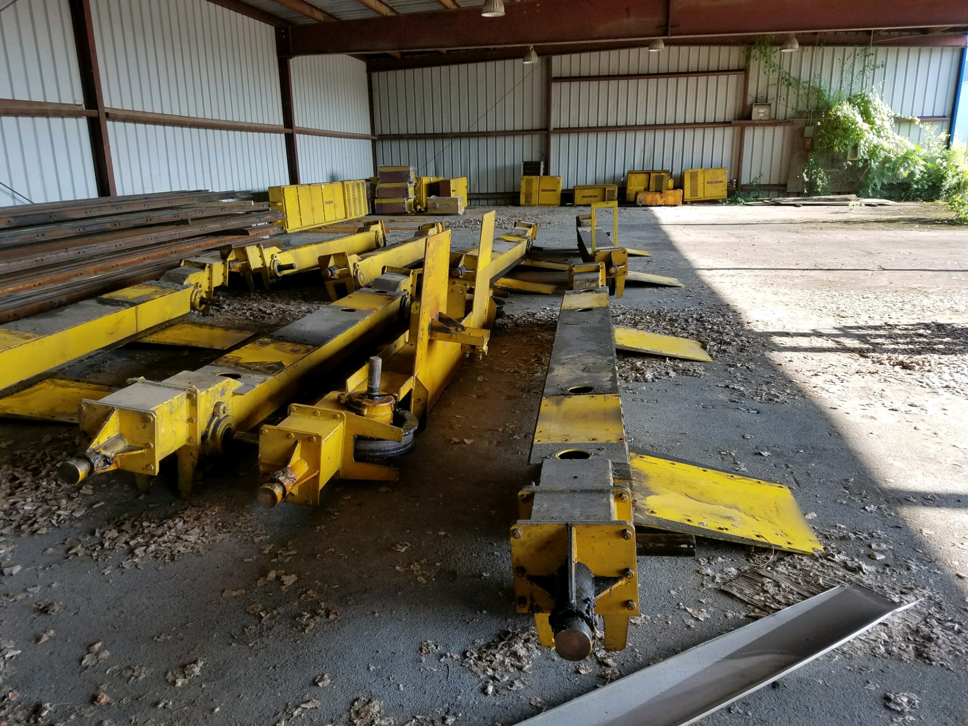 Used Rail, Runway, Trolley, Hoists, and Drives