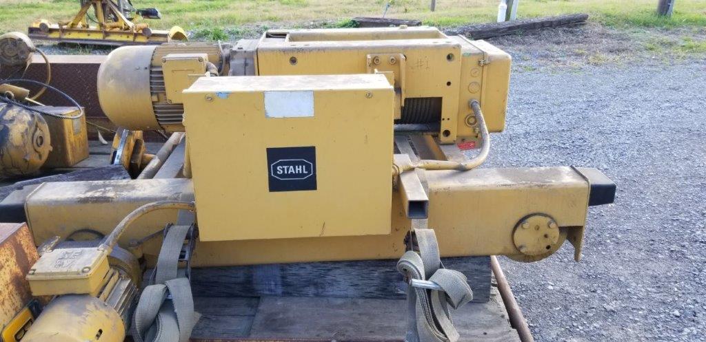 Used Rail, Runway, Trolley, Hoists, and Drives